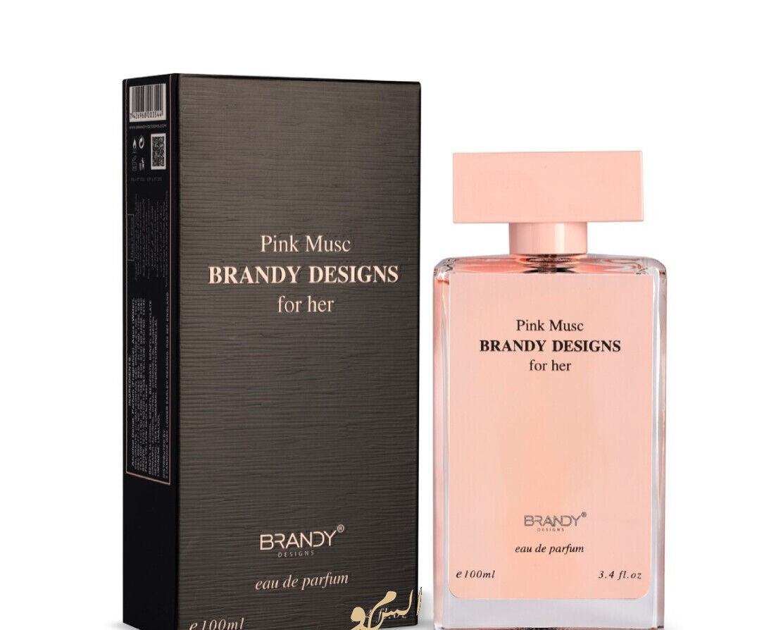 BRANDY DESIGNS Pink Musc Black Eau de Parfum for Women 100ml | PRAAGNEEK