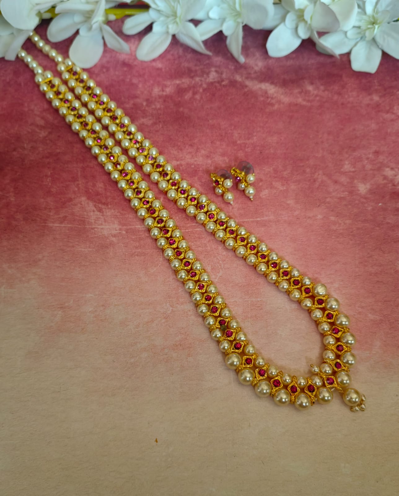 Marathi Ethnic Necklace - Moti Haar – PRAAGNEEK