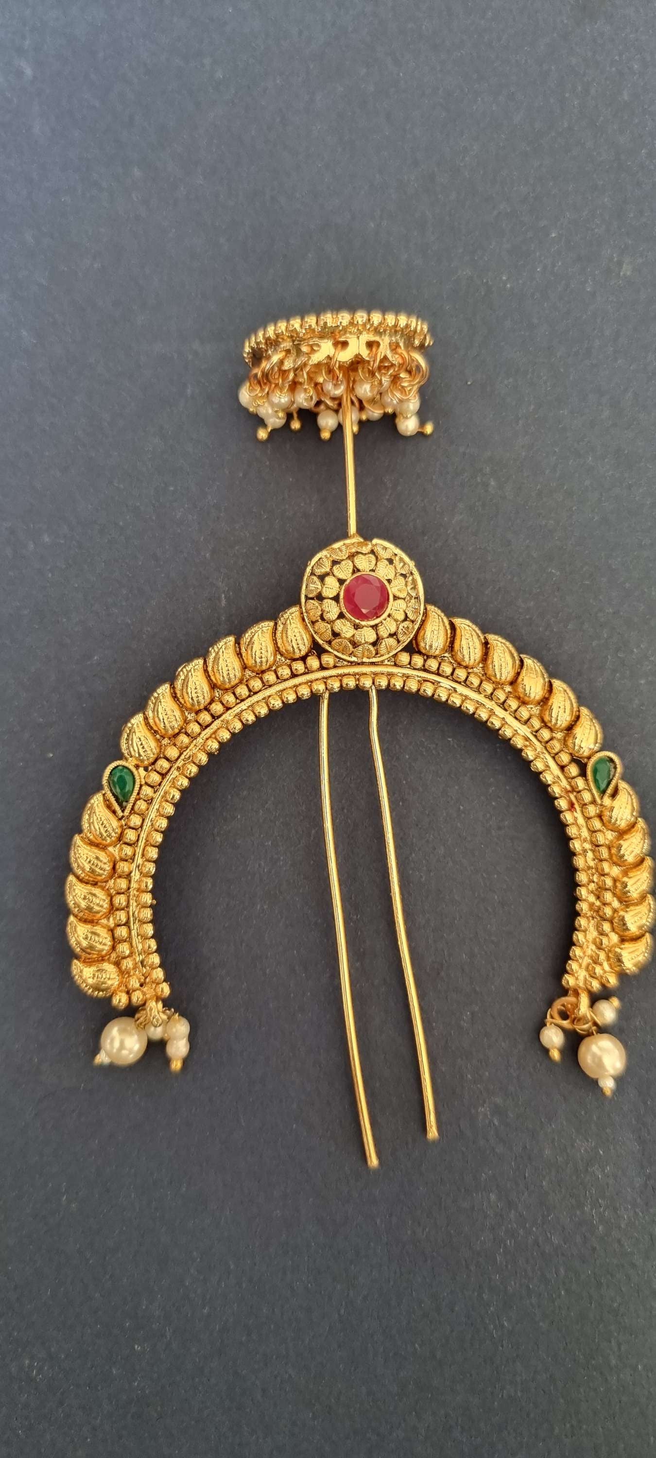 Hair Brooch / Hair Pin/ Ambada – PRAAGNEEK