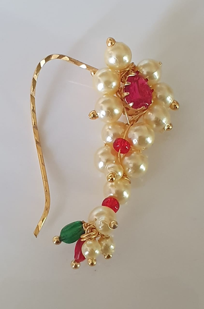 Maharashtrian Traditional nath/nosepin – PRAAGNEEK