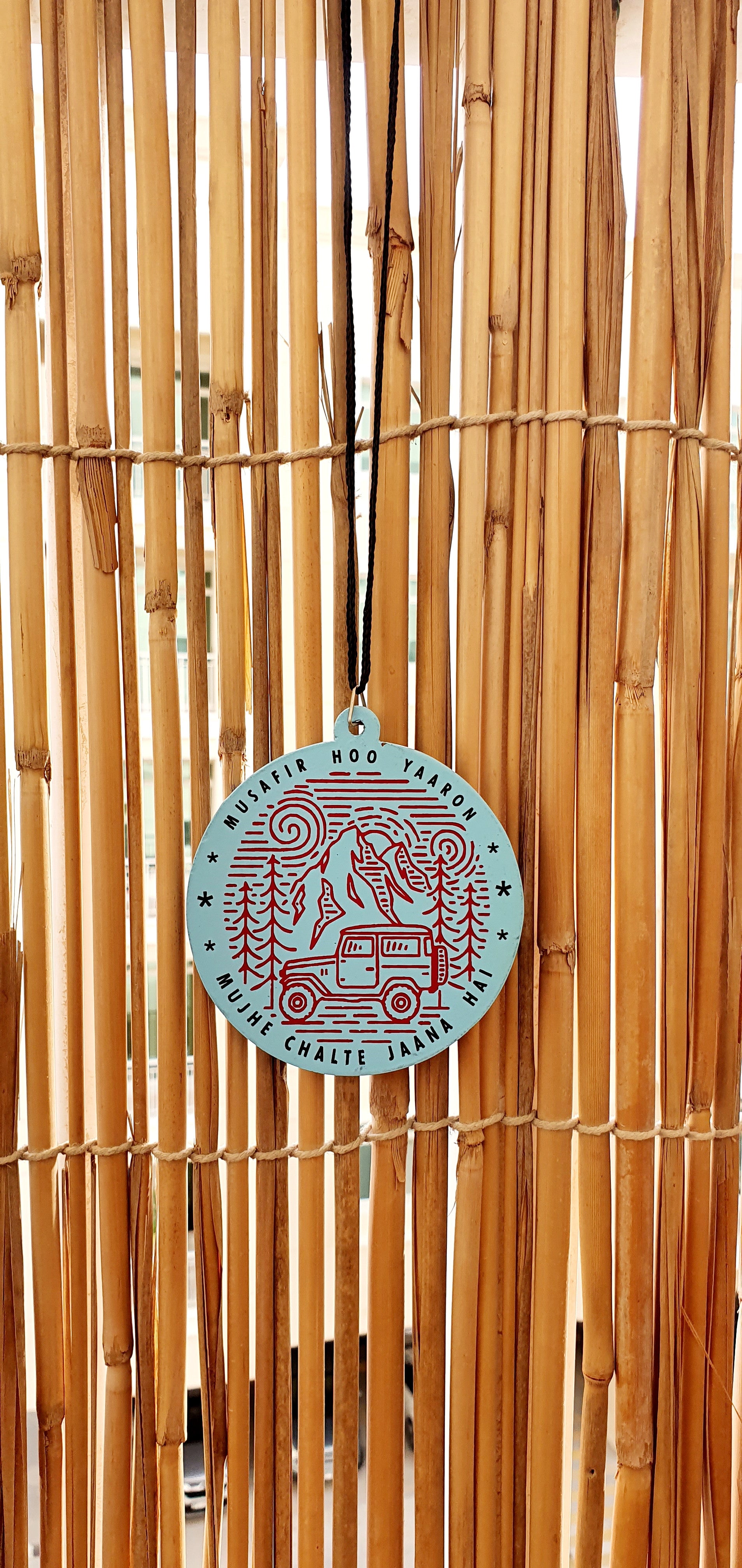 Musafir Hoo Car Hanging – PRAAGNEEK